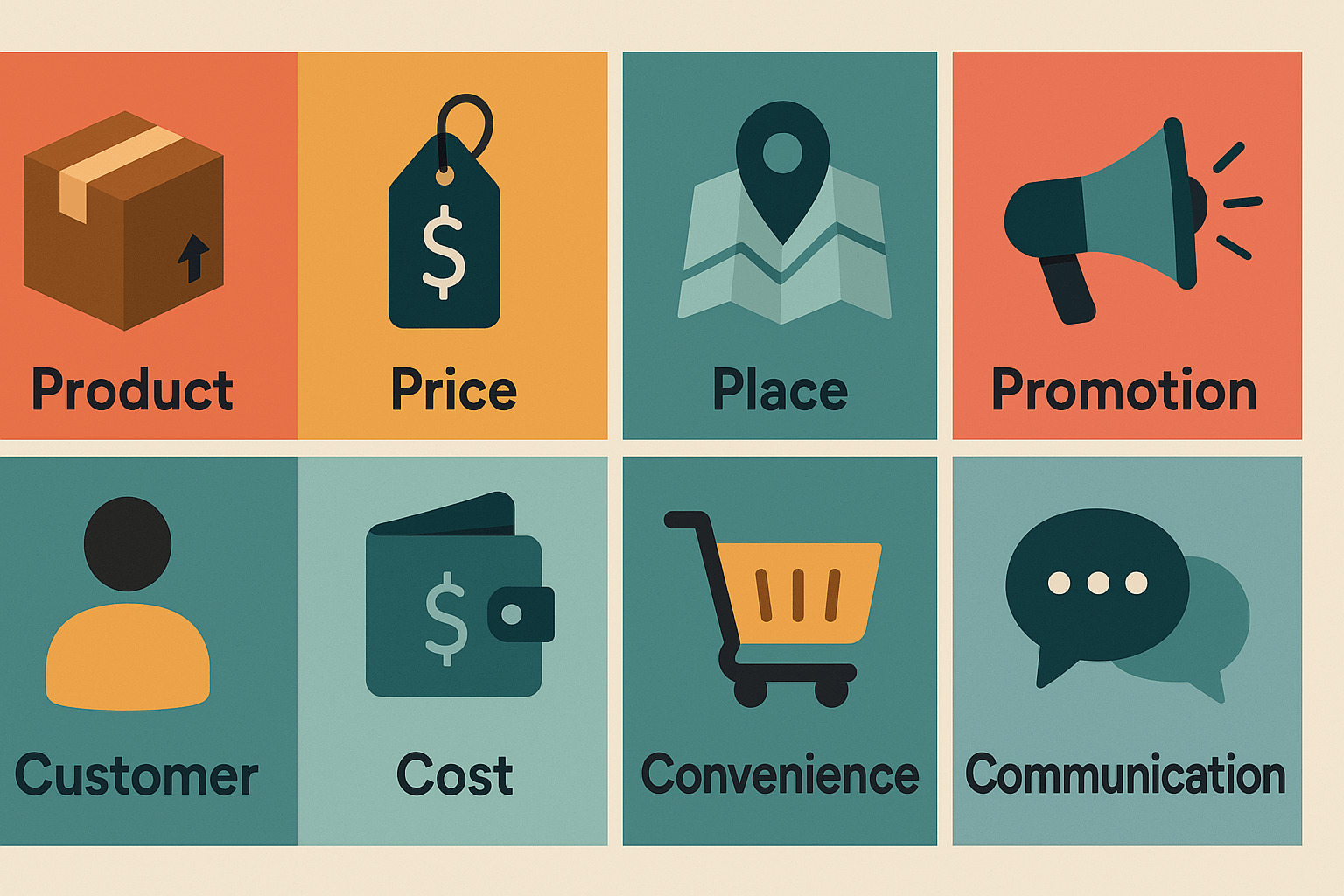 4 Cs and 4 Ps of Marketing: Key Concepts for Effective Strategy